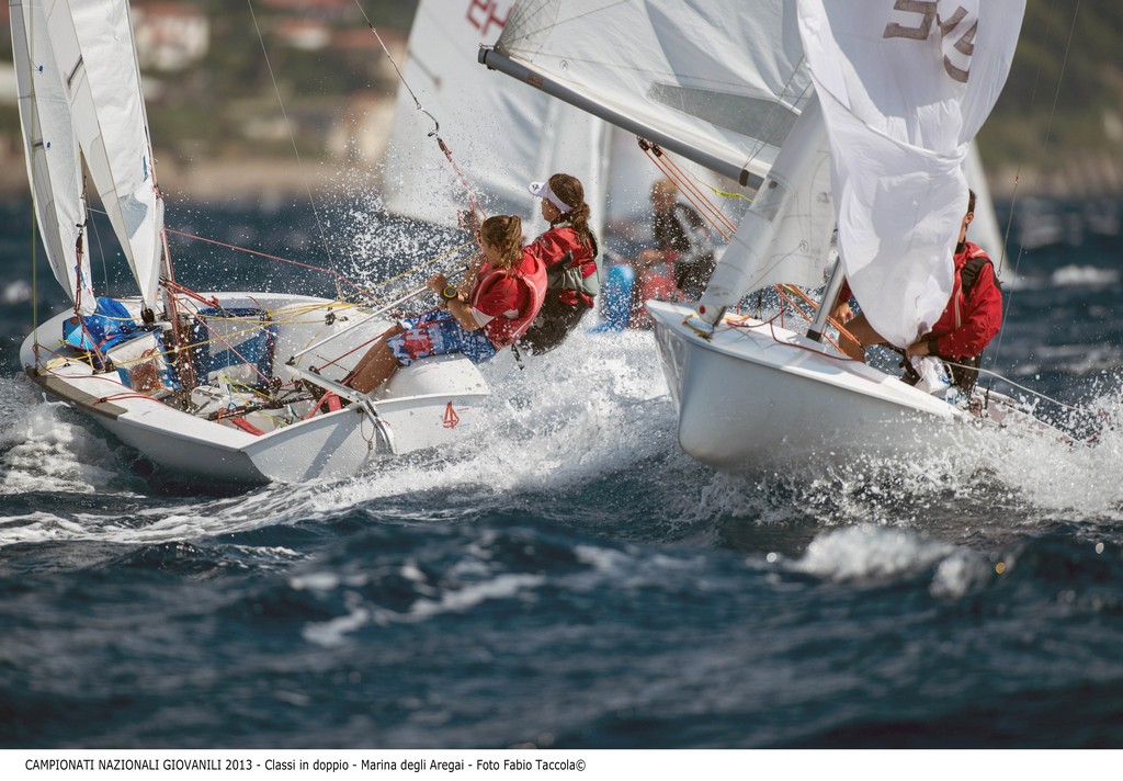 VELA. Concluse le regate veliche Classe 420. Alexandra Stalder e Silvia ...