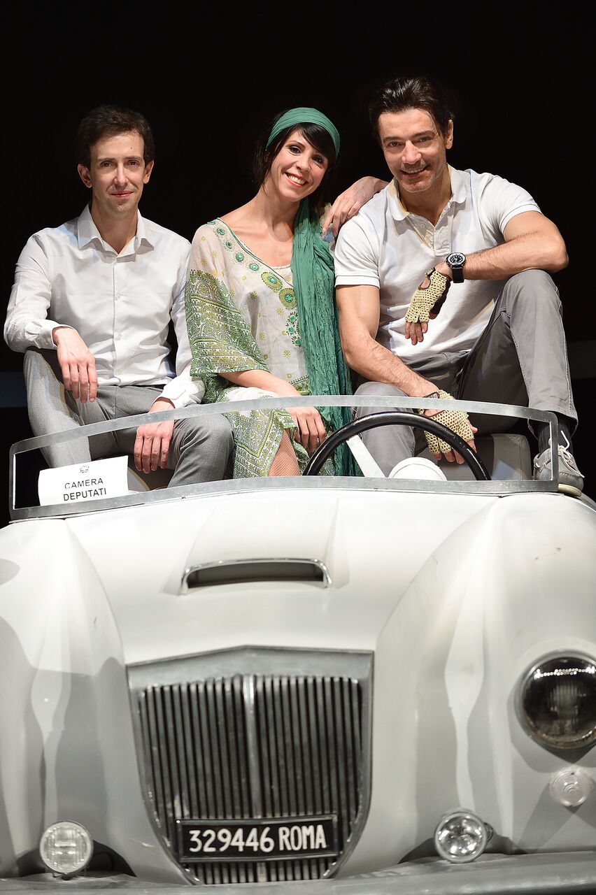 Giuseppe Zeno per la prima volta in teatro "Il Sorpasso" di Risi