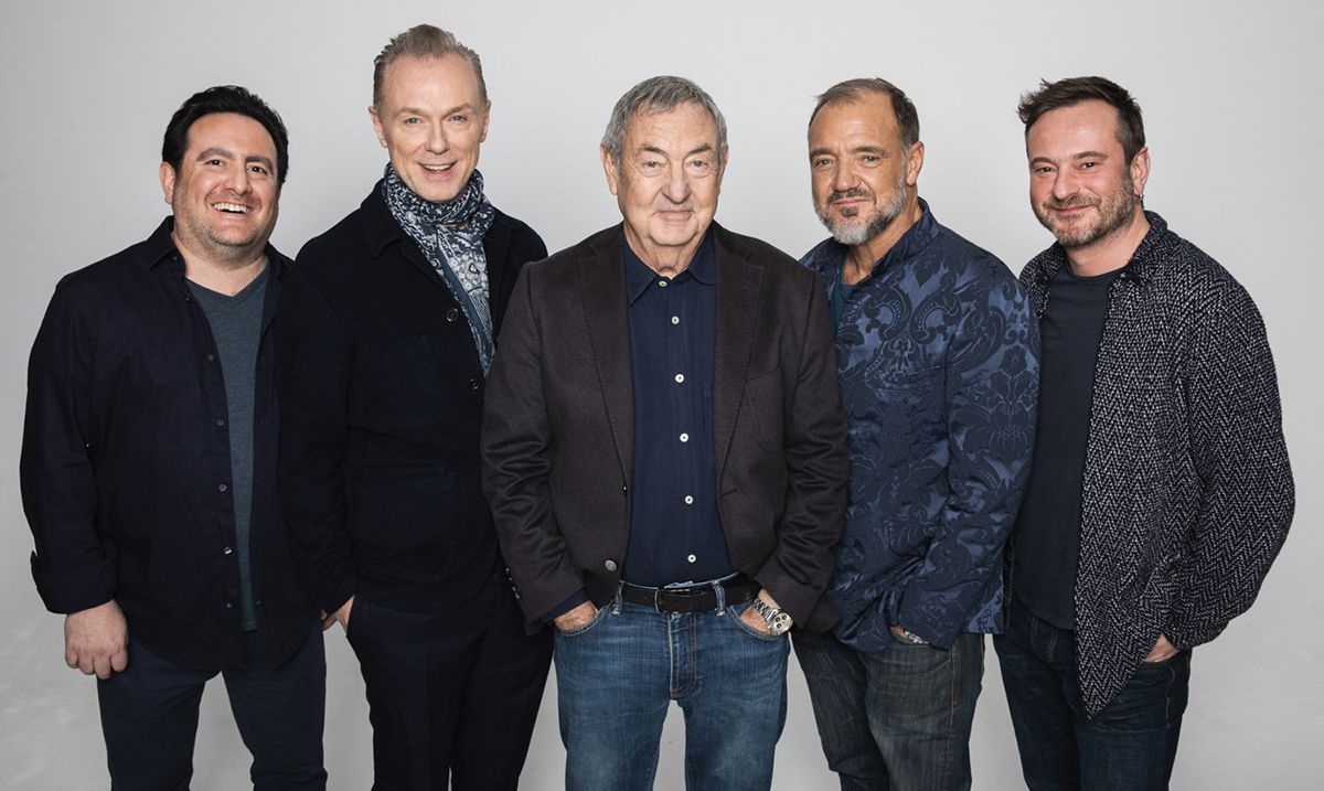 Nick Mason il leggendario batterista dei Pink Floyd in concerto a Caserta